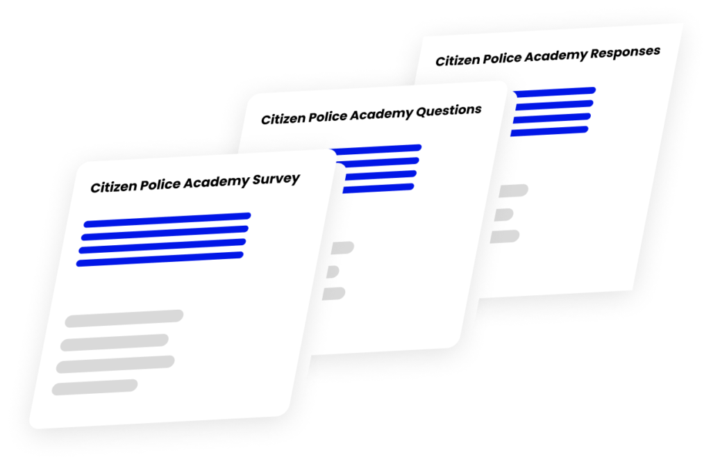 Citizen Police Academy Surveys – Officer Survey- Public Police Survey l ...