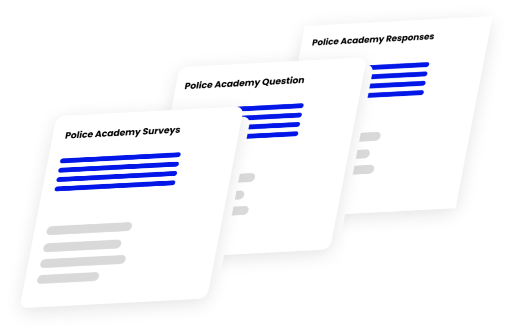 Police Academy Surveys – Officer Survey- Public Police Survey l ...